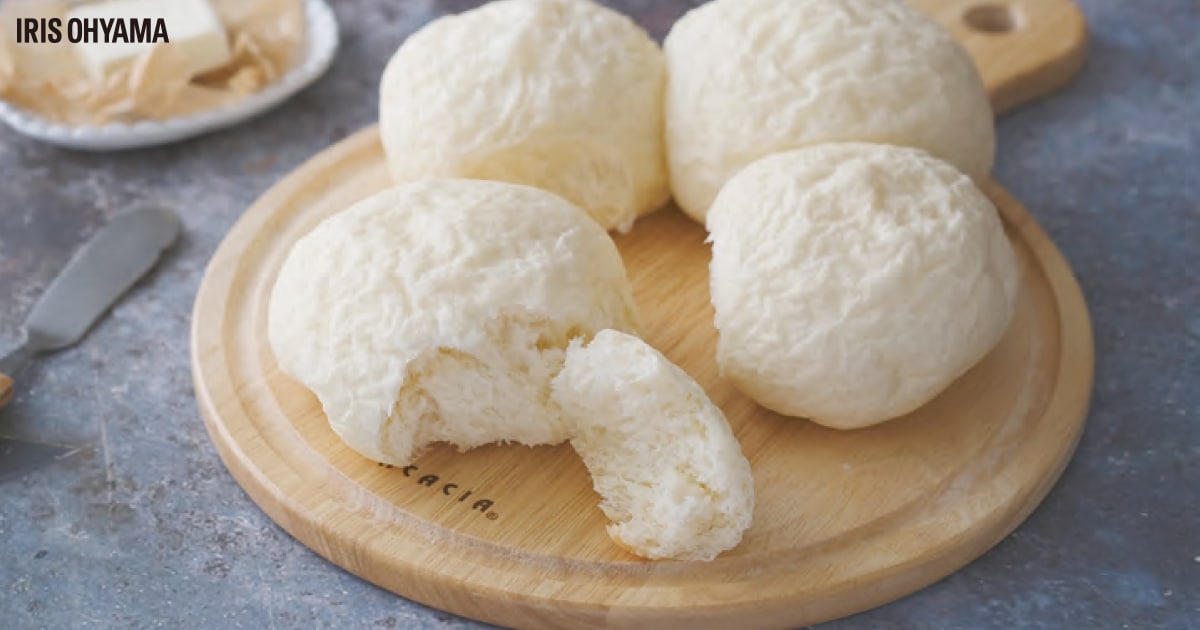 ちぎりパン|レシピ|電気圧力鍋 KPC-REMA3|アイリスオーヤマ